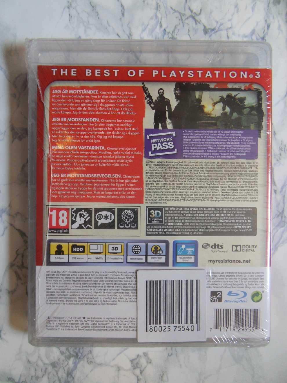 Resistance 3 (Uusi muoveissa) – Antikvariaatti – Divari Saesoteria