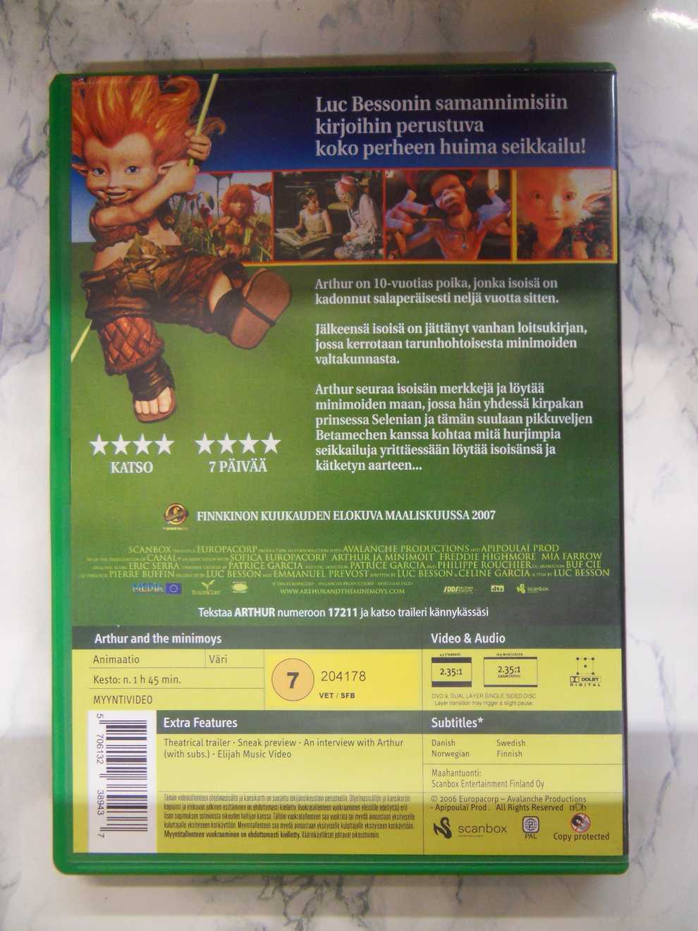 Arthur ja Minimoit – Antikvariaatti – Divari Saesoteria