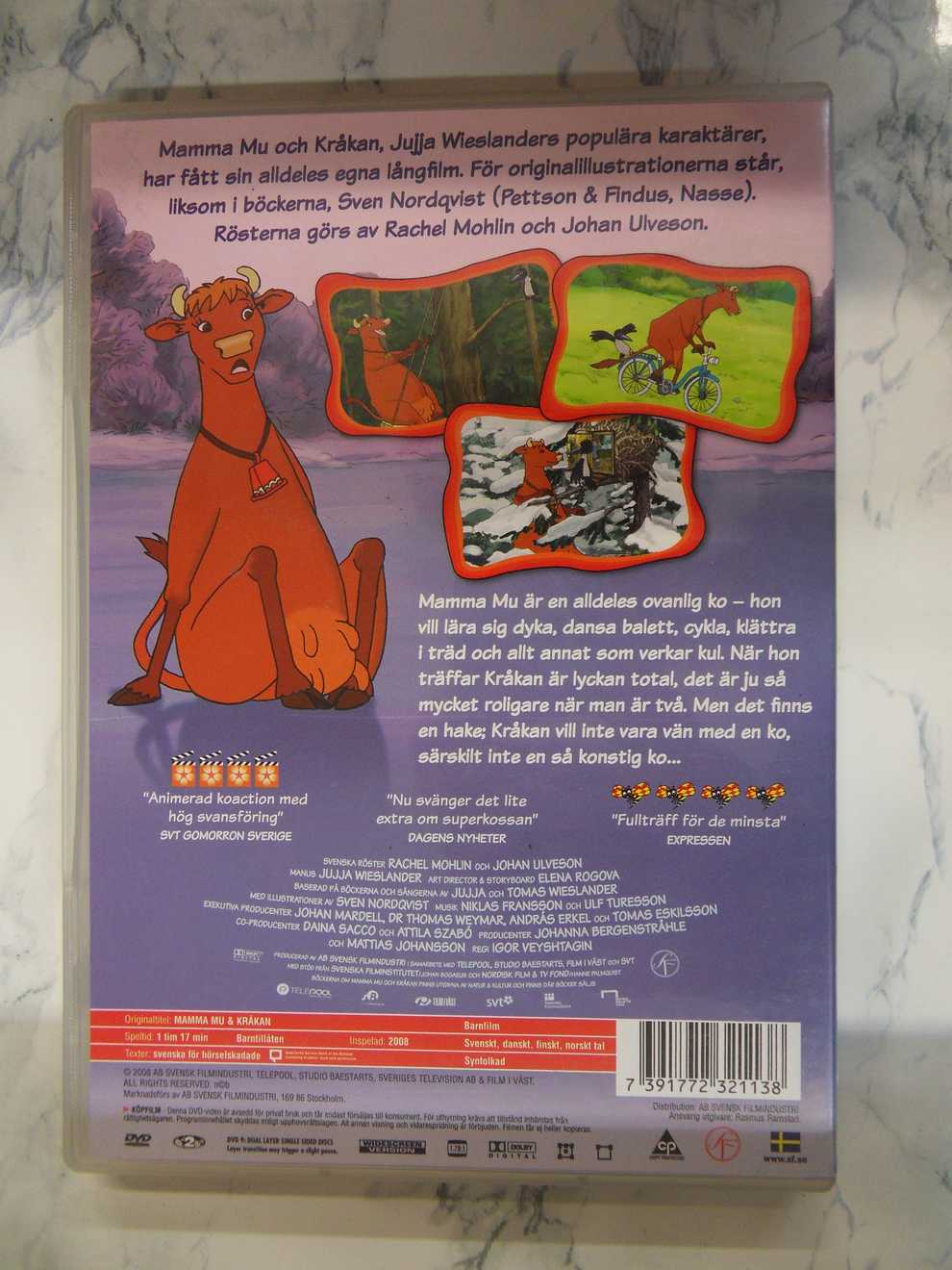 Mamma Mu & Kråkan (DVD) – Antikvariaatti – Divari Saesoteria
