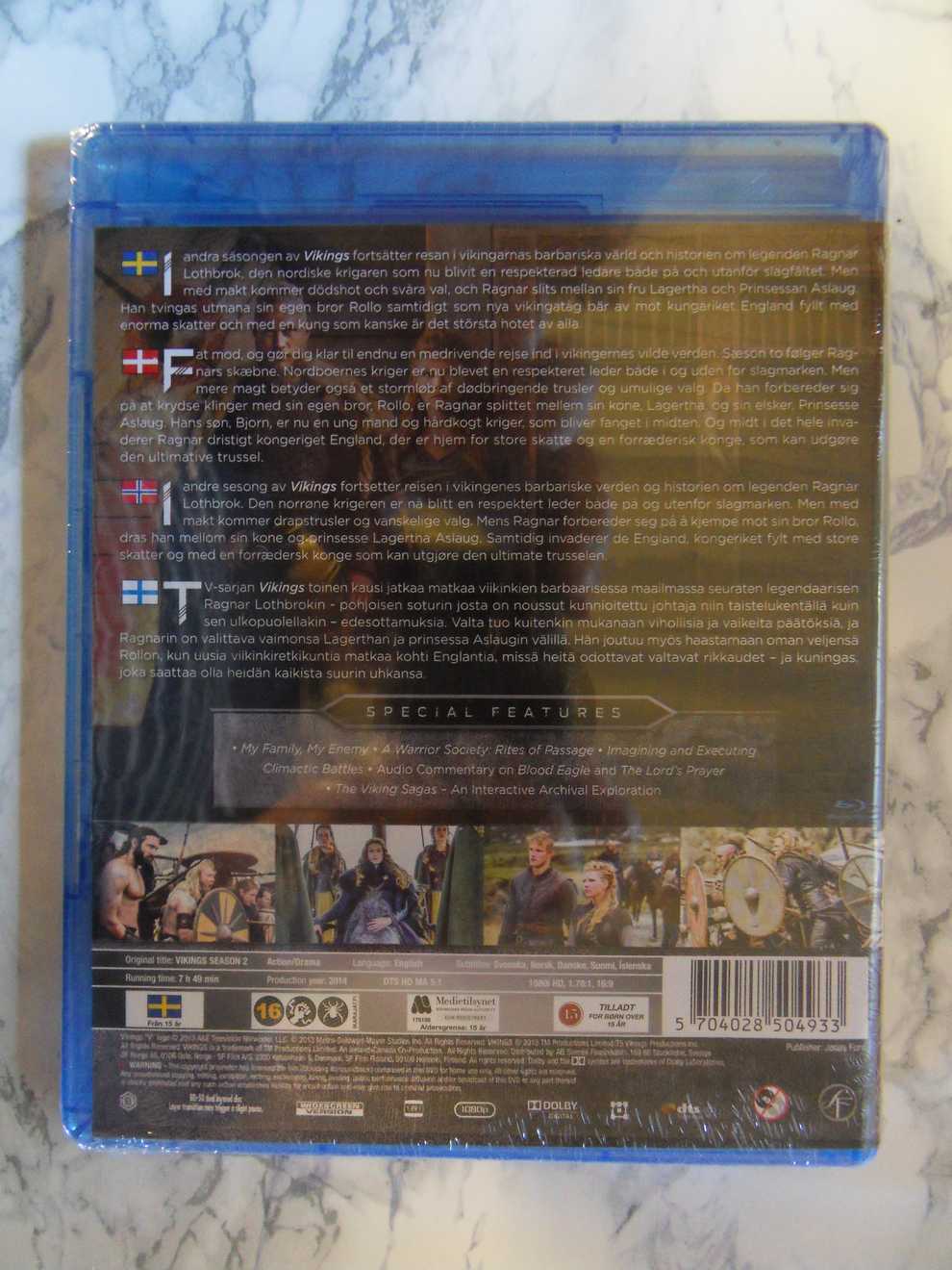 Vikings, 2. tuotantokausi (Blu-ray) (Uusi muoveissa) – Antikvariaatti – Divari Saesoteria