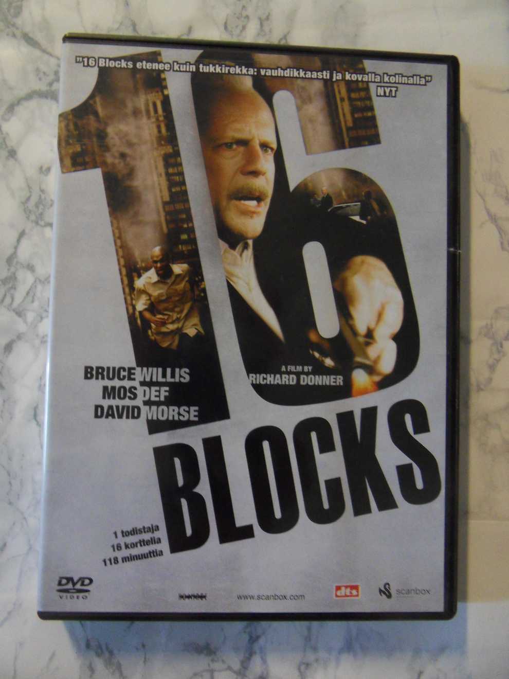16 Blocks (DVD) – Antikvariaatti – Divari Saesoteria