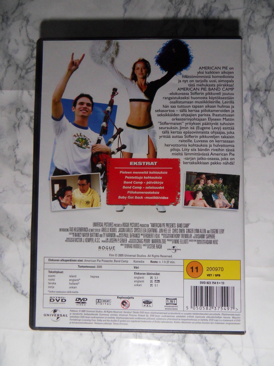 American Pie presents Band Camp (DVD) – Antikvariaatti – Divari Saesoteria